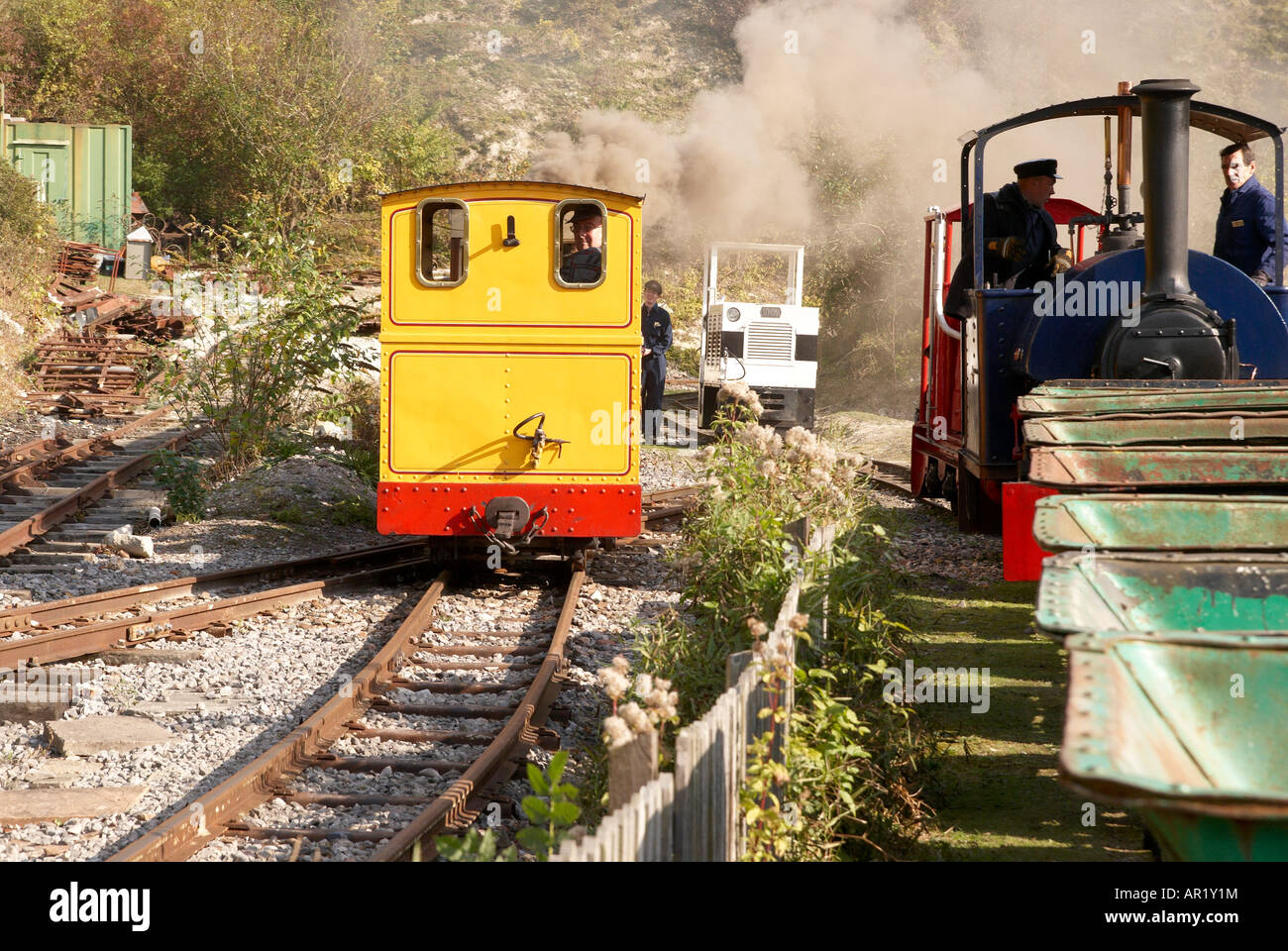 Bagnall 2-4-0T 1781/1905 "Polar Bear" built for the Groudle Glen ...