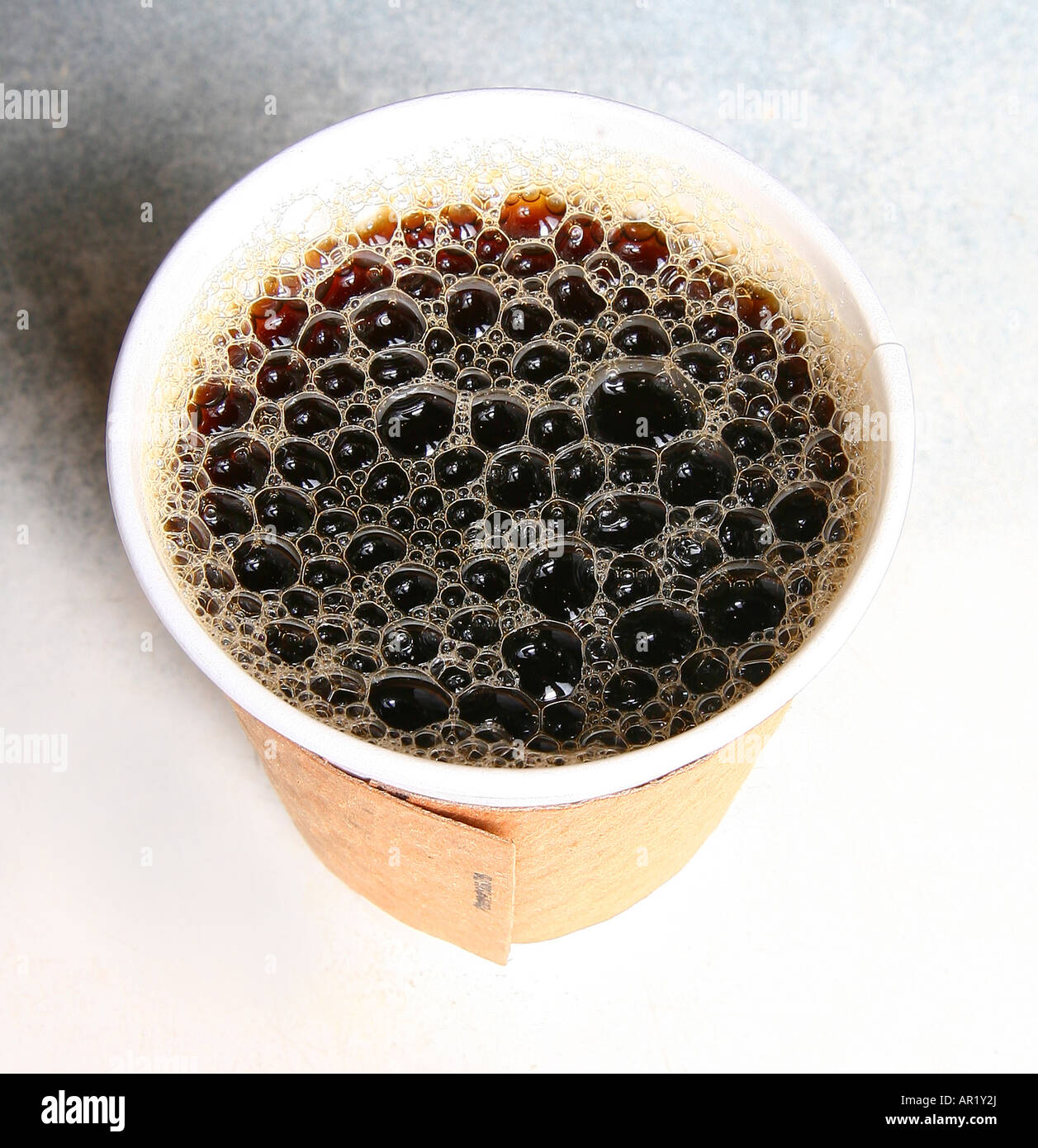 Coffee in a to-go cup Stock Photo - Alamy