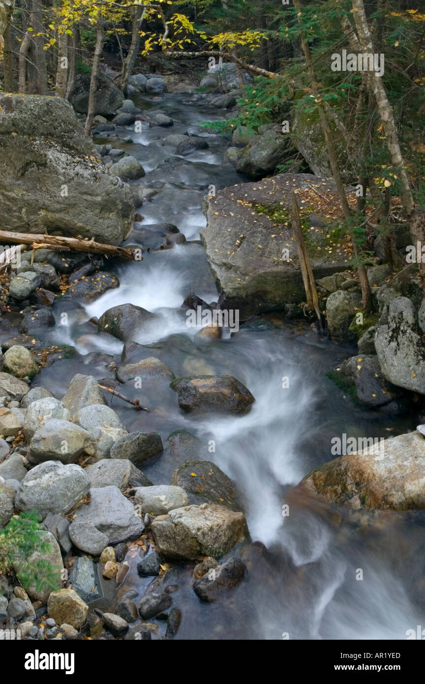 Crystal cascade white mountains hi-res stock photography and images - Alamy