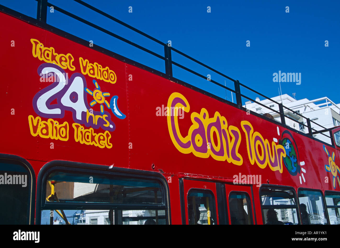 Hop on hop off bus cadiz hi-res stock photography and images - Alamy