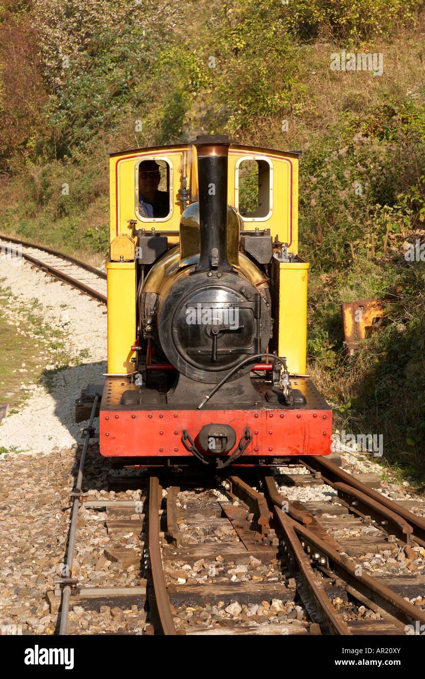 Bagnall 2-4-0T 1781/1905 "Polar Bear" built for the Groudle Glen ...
