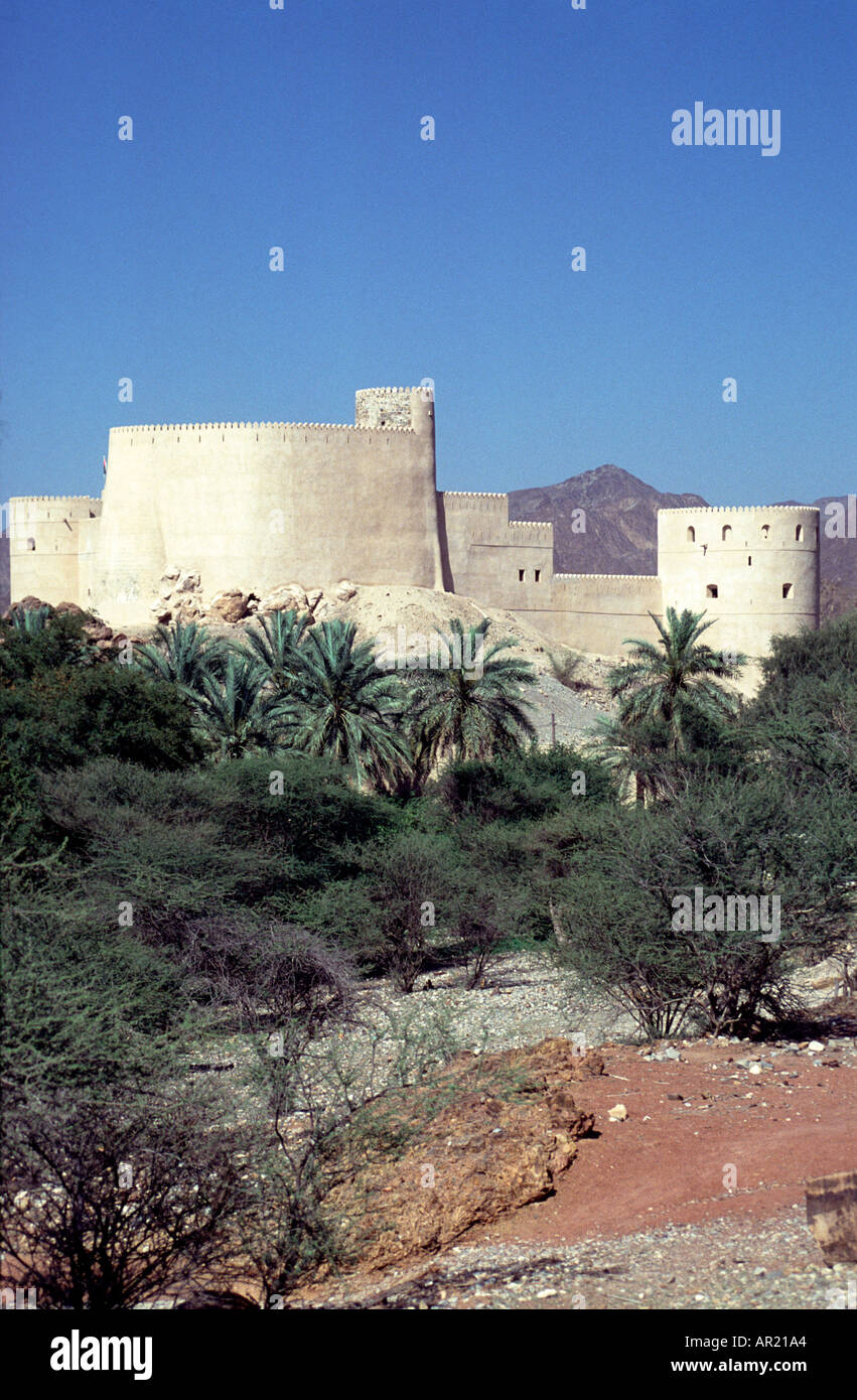 Qalat Al Kisra Fort In Rostaq In Oman Stock Photo - Alamy