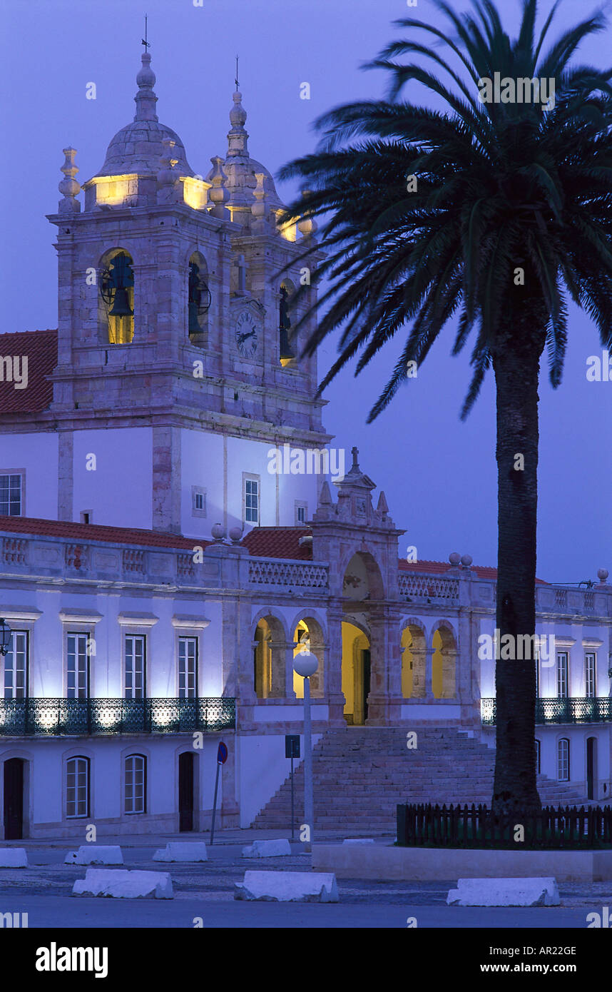 Church Nossa Senhora de Nazare, Sitio, Portugal Stock Photo - Alamy