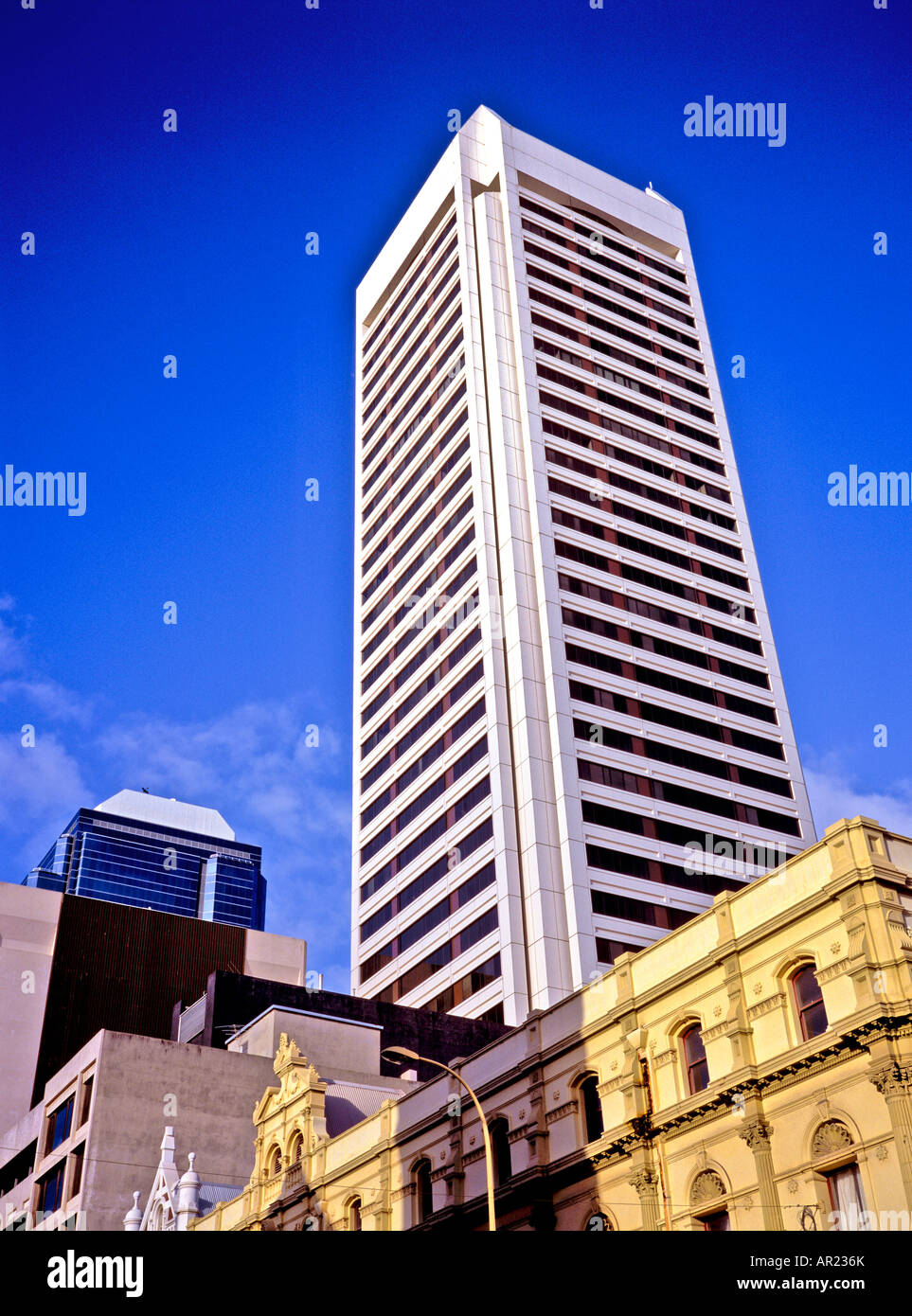 A bright high rise building in Perth Western Australia Stock Photo - Alamy