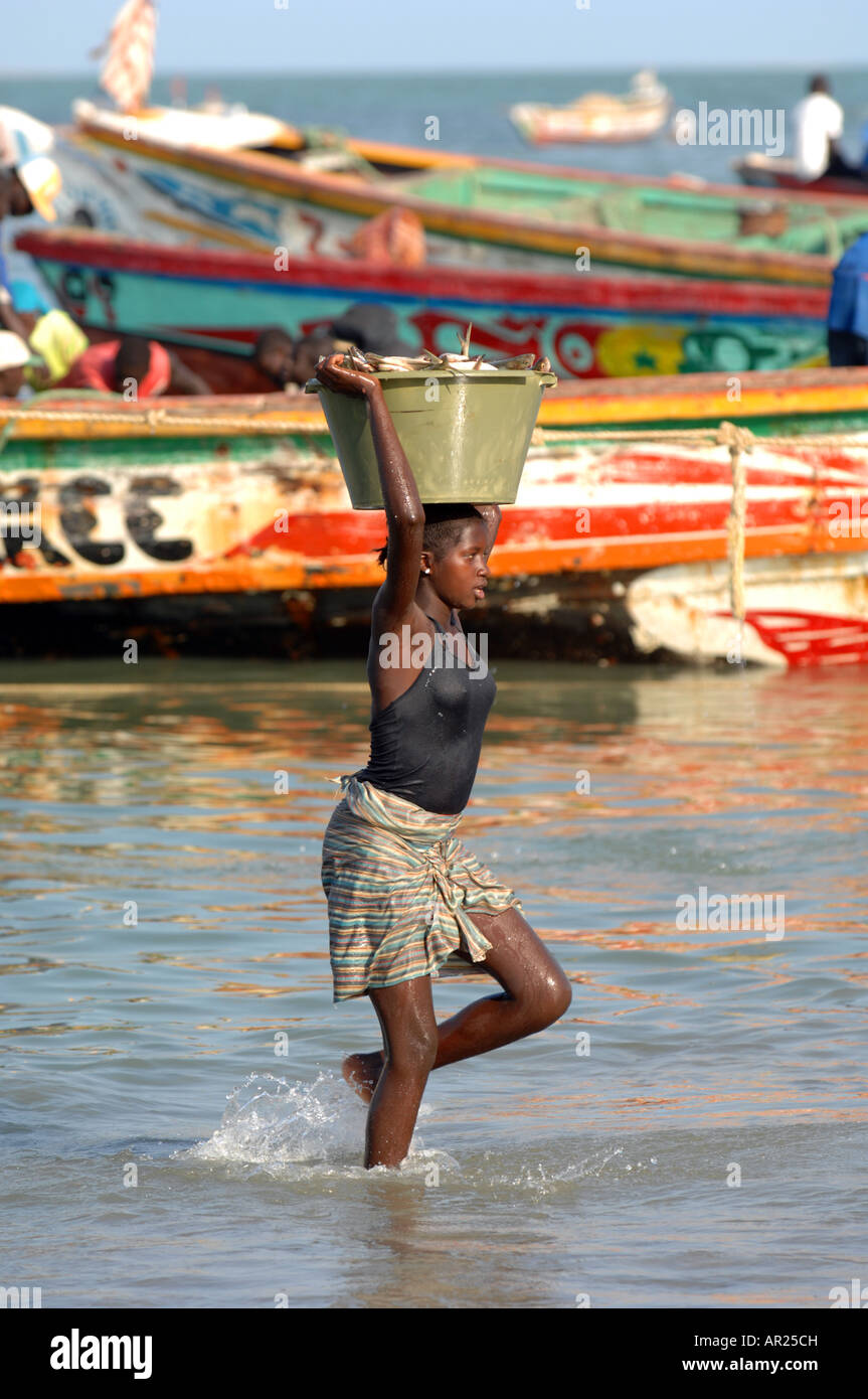 Tanji fishing village gambia hi-res stock photography and images - Alamy