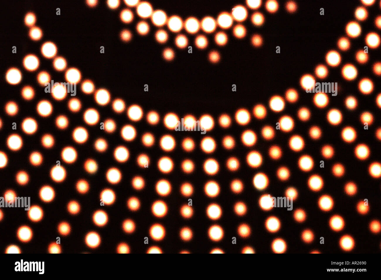 Spotlight on the floor drawing an abstract shape Stock Photo - Alamy