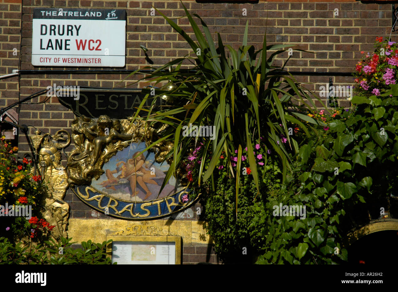 Sarastro restaurant in Drury Lane Covent Garden London England Stock ...