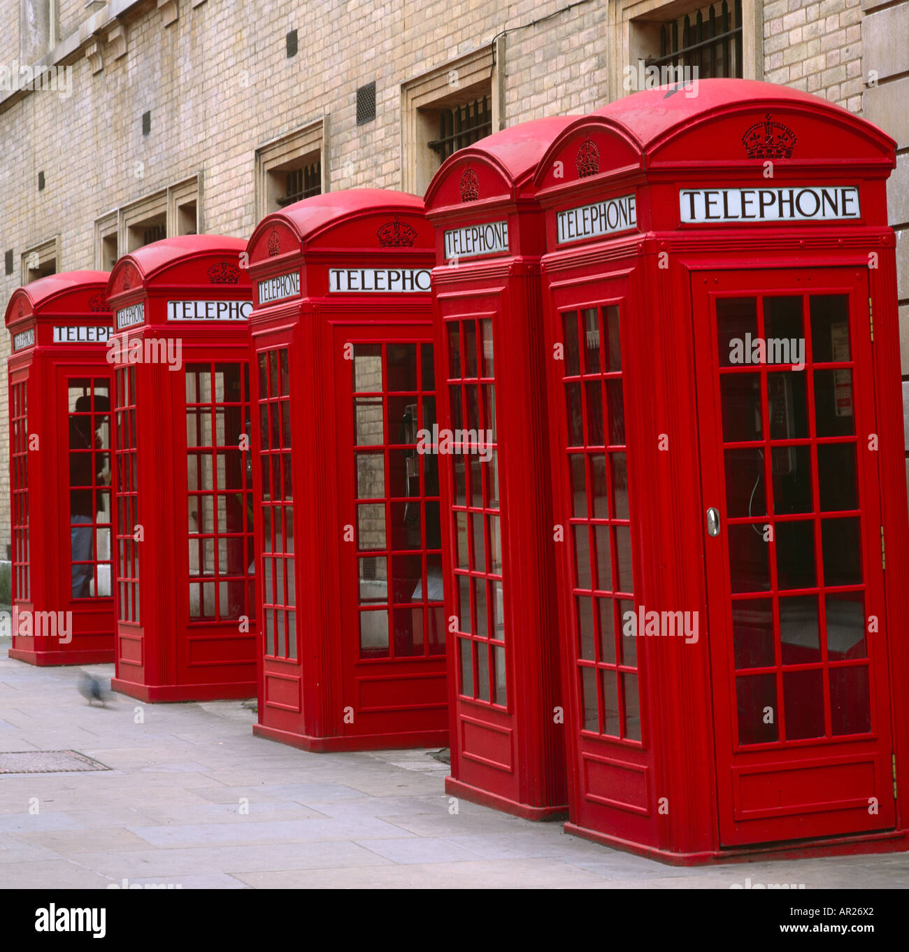 Typical english telephone boxes hi-res stock photography and images - Alamy