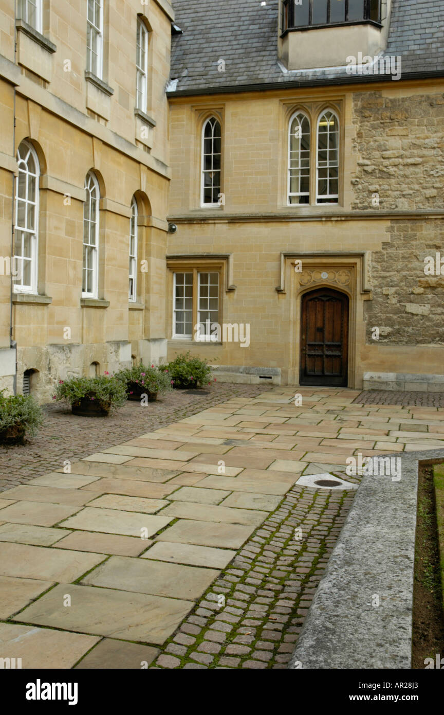 Durham Quadrangle Trinity College Oxford Stock Photo - Alamy