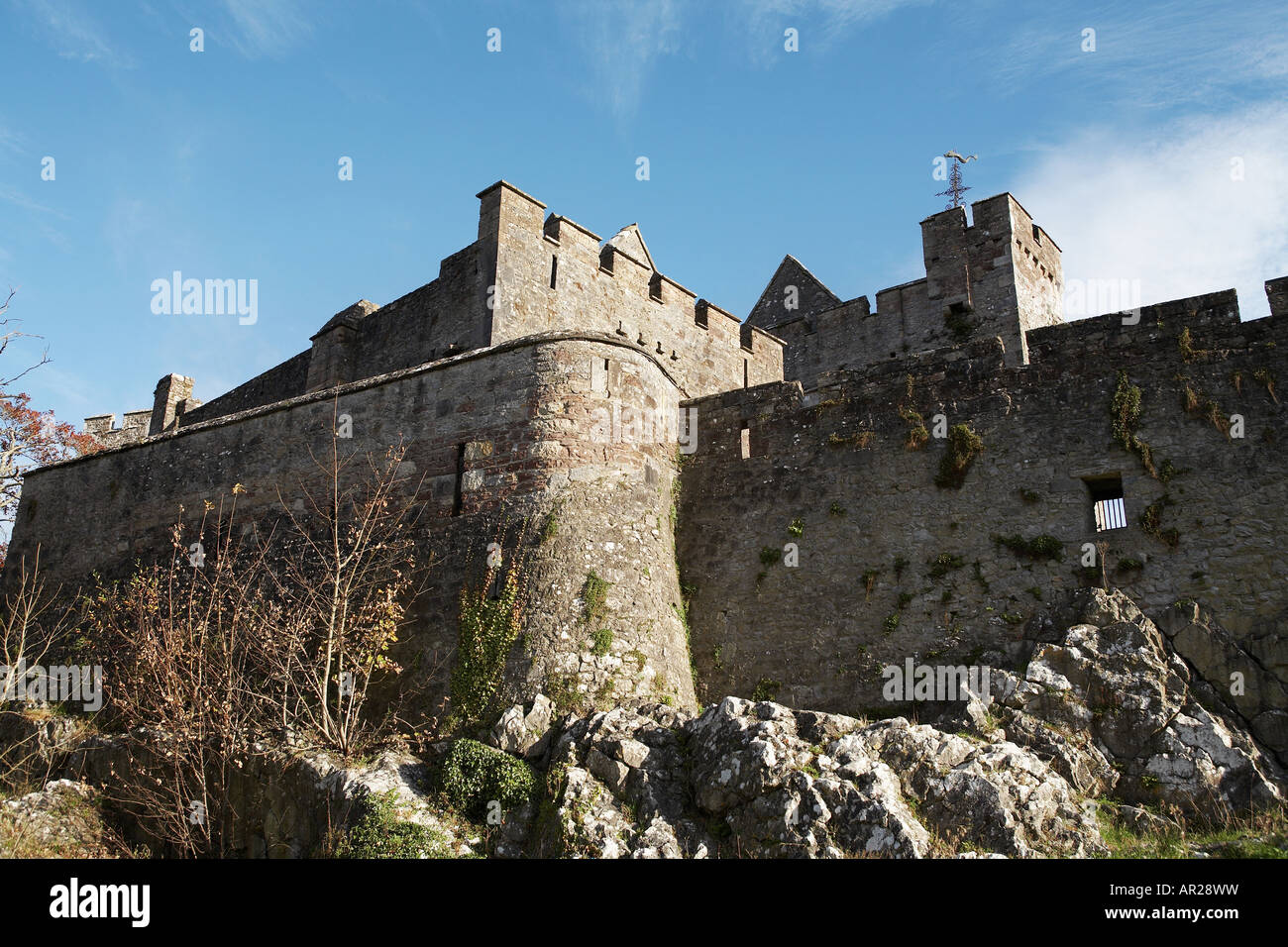 Cahir Castle in Cahir County Tipperary Republic of Ireland Europe Stock ...