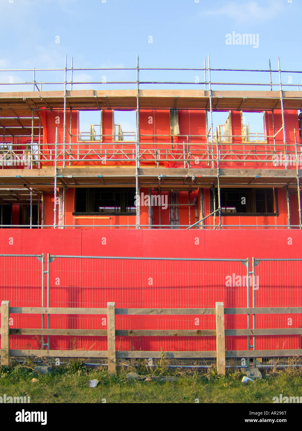 Homes being built, construction site in the UK Stock Photo - Alamy