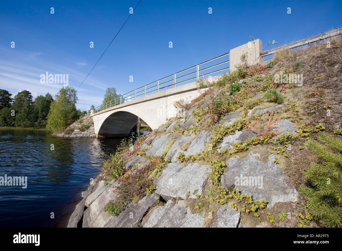 Cross country road finland hi-res stock photography and images - Alamy