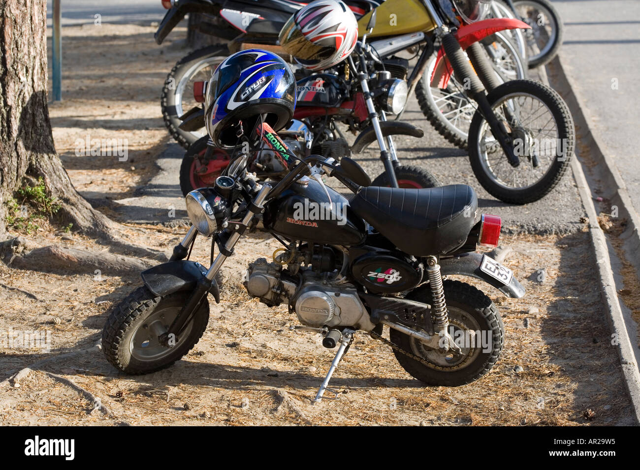 Honda mopeds hi-res stock photography and images - Alamy