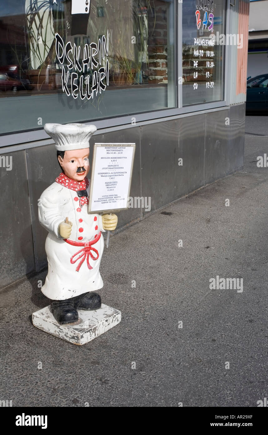 Restaurant sign on pavement hi-res stock photography and images - Alamy