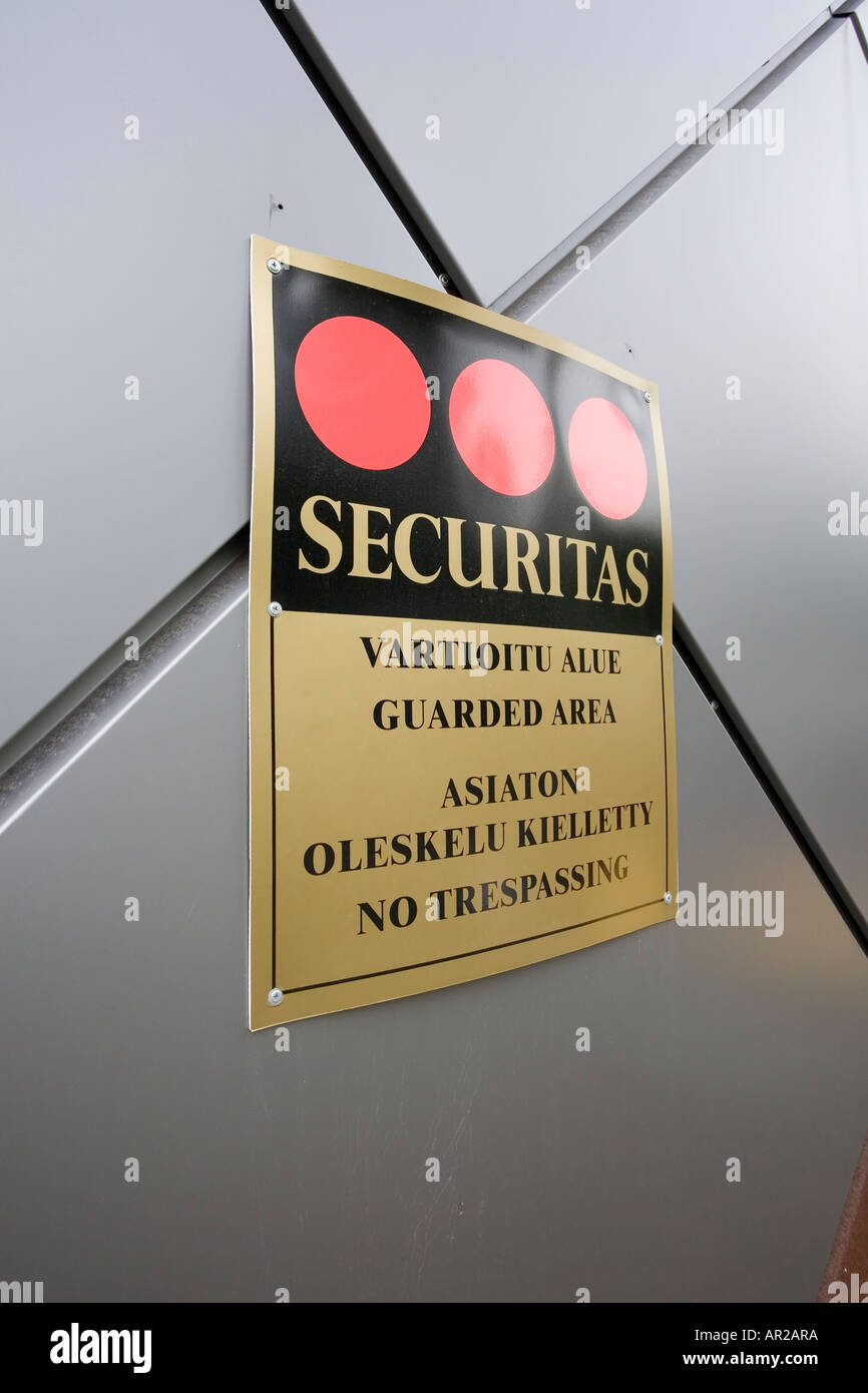 Securitas security hi-res stock photography and images - Alamy