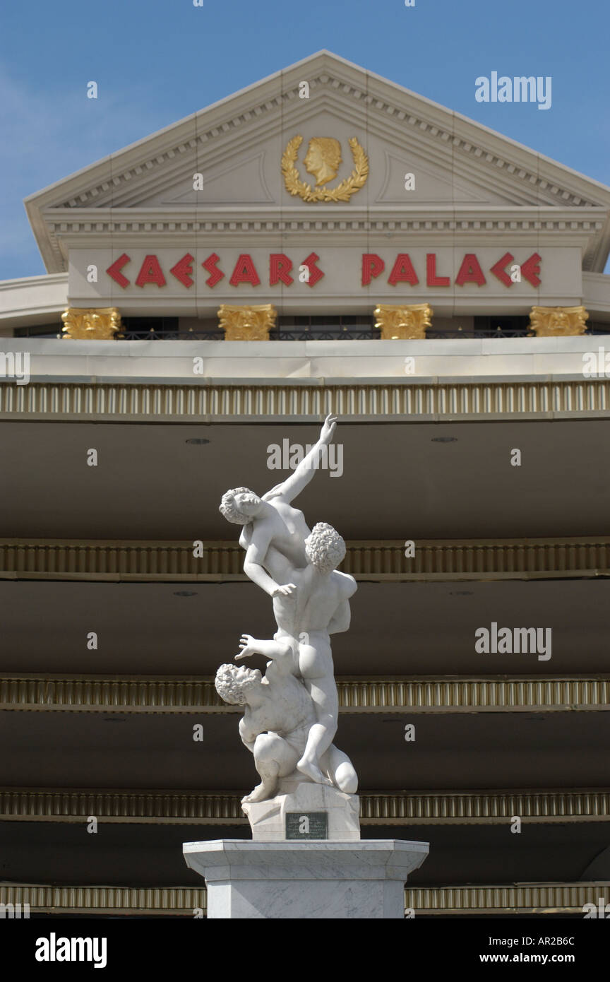 Caesars Palace Las Vegas Nevada Statue Stock Photo - Alamy
