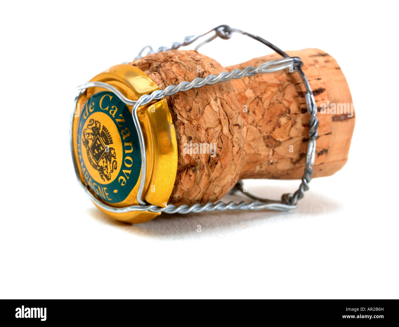 Champagne Cork and Muselet Stock Photo - Alamy