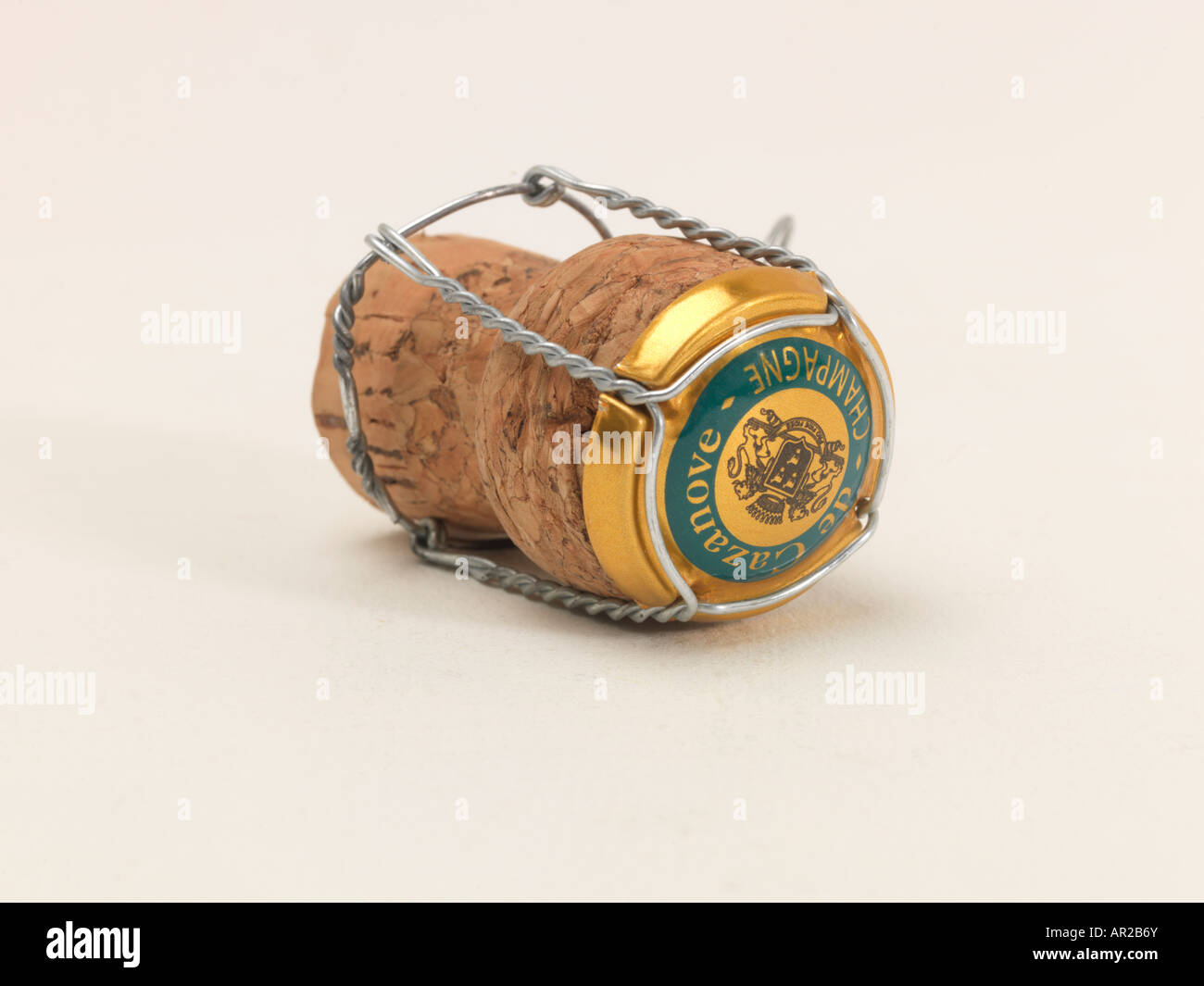 Champagne Cork and Muselet Stock Photo - Alamy