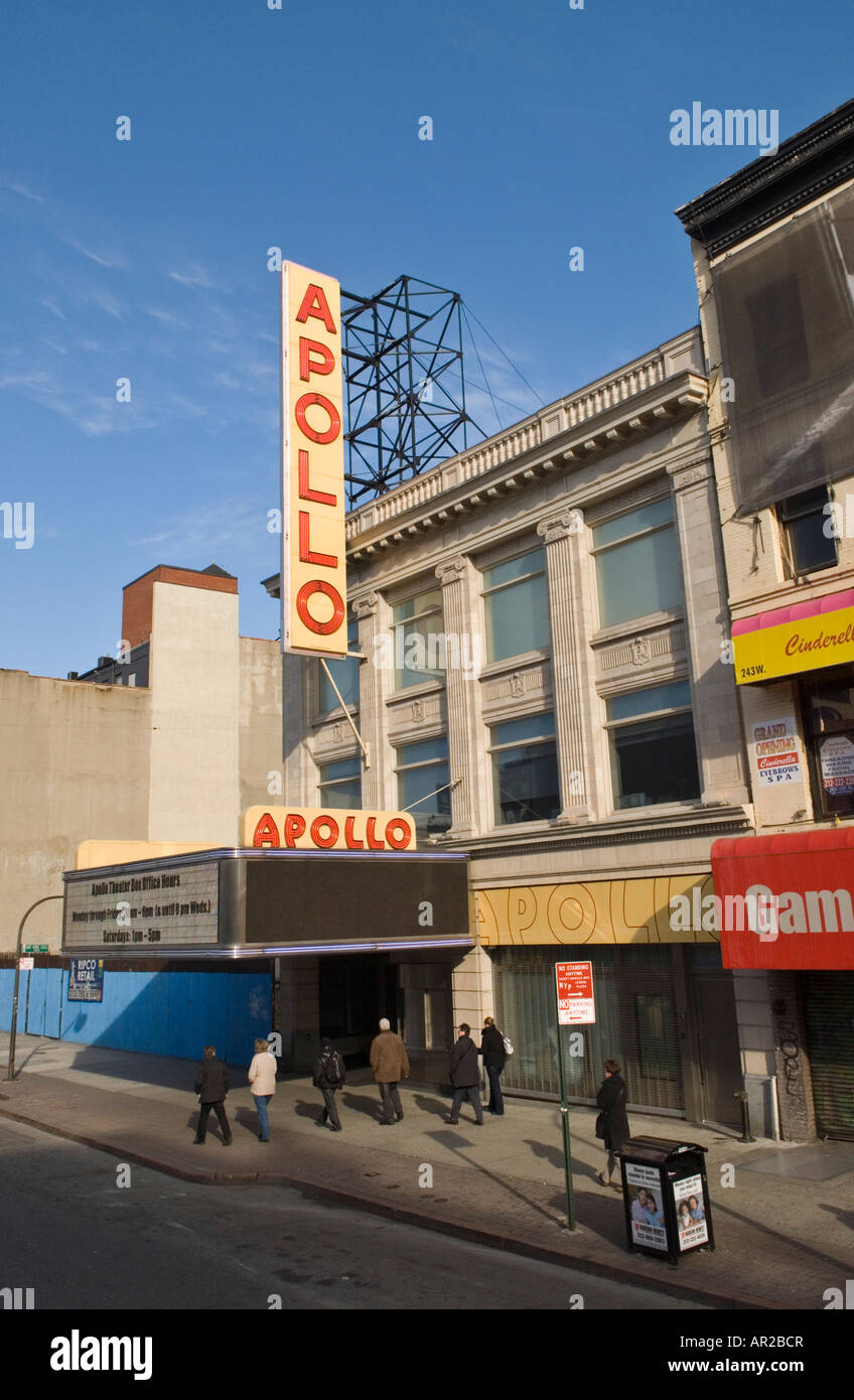 Nyc harlem apollo theater hi-res stock photography and images - Alamy