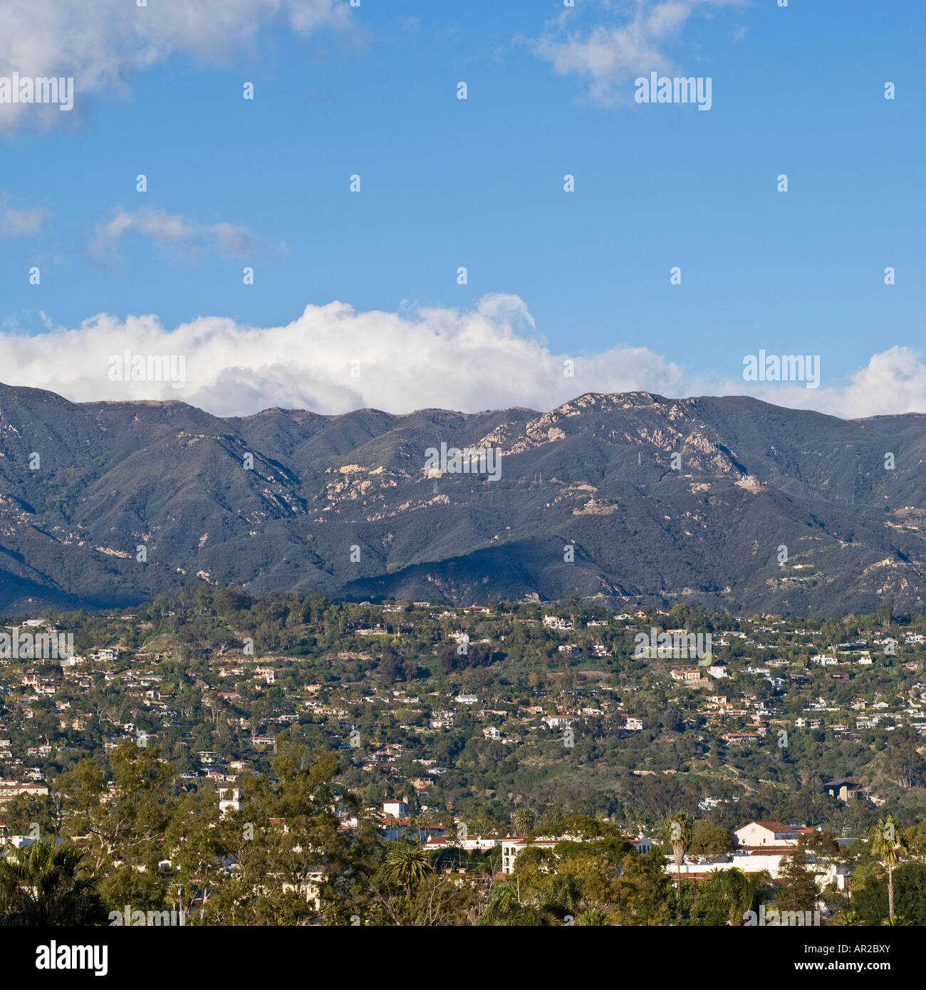 The santa barbara riviera hi-res stock photography and images - Alamy