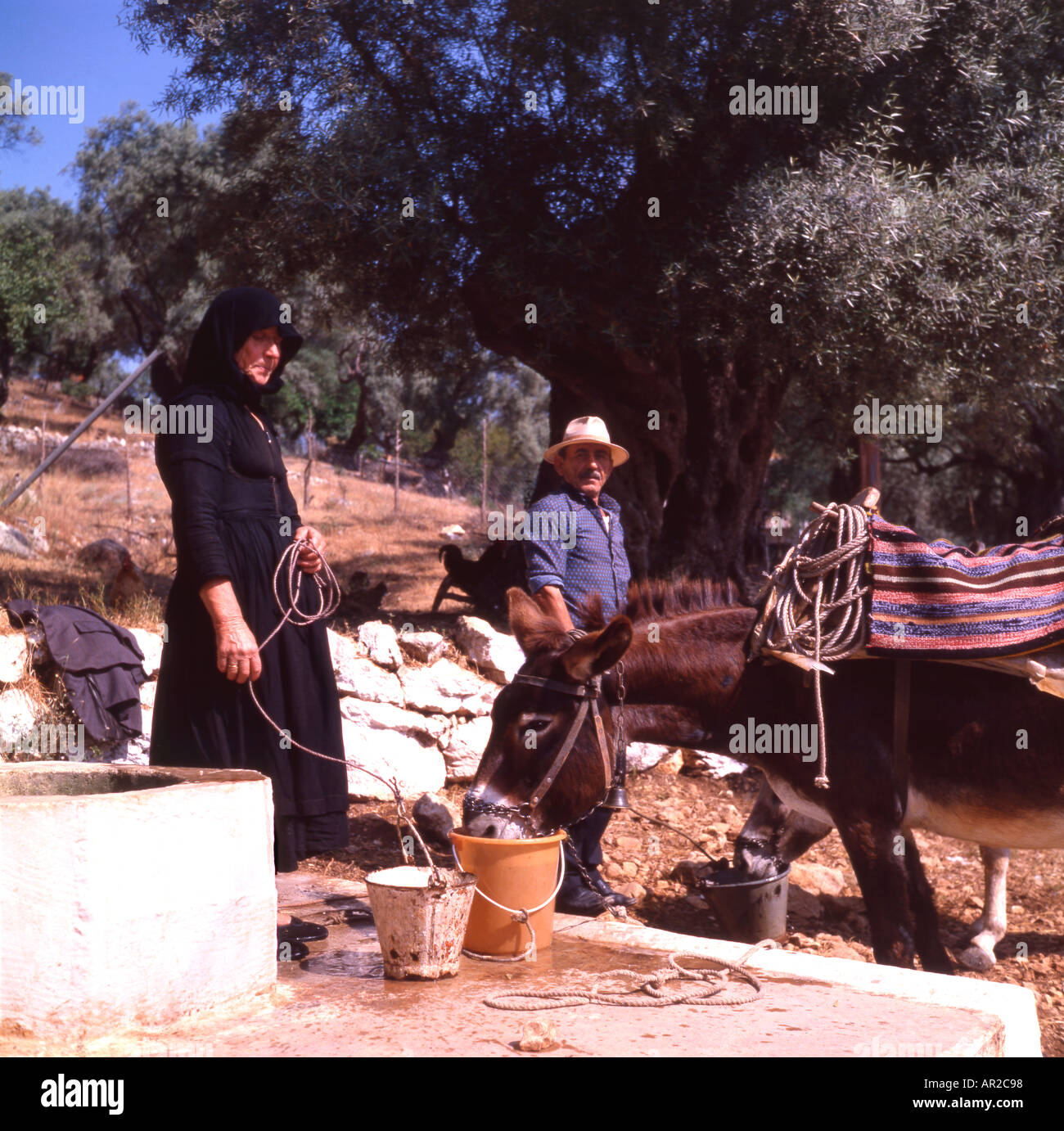 Greek peasant woman hi-res stock photography and images - Alamy