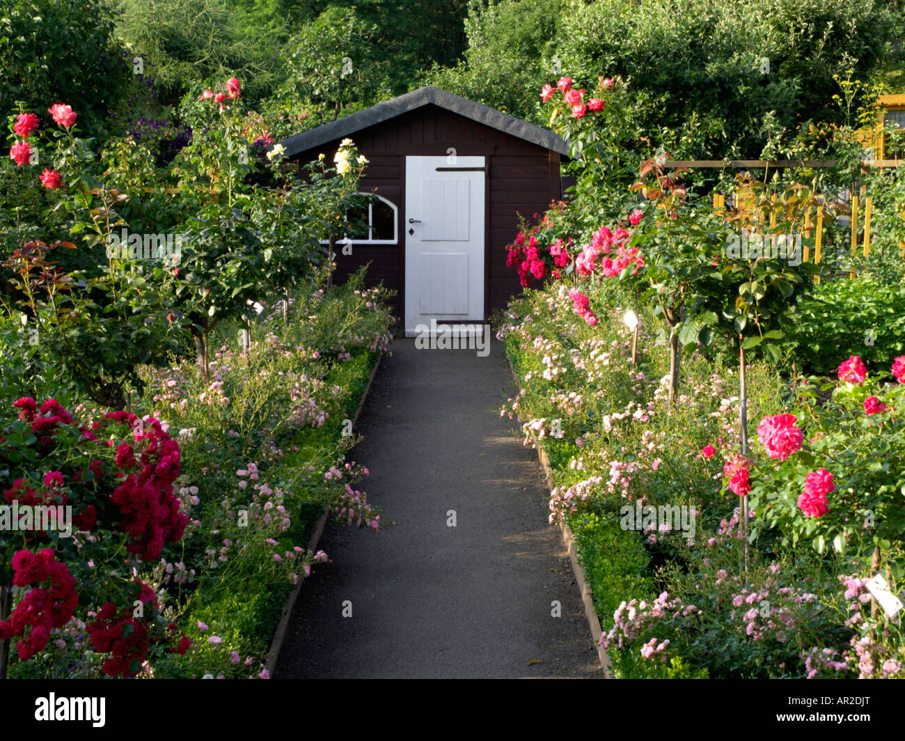 Allotment garden houses hi-res stock photography and images - Alamy
