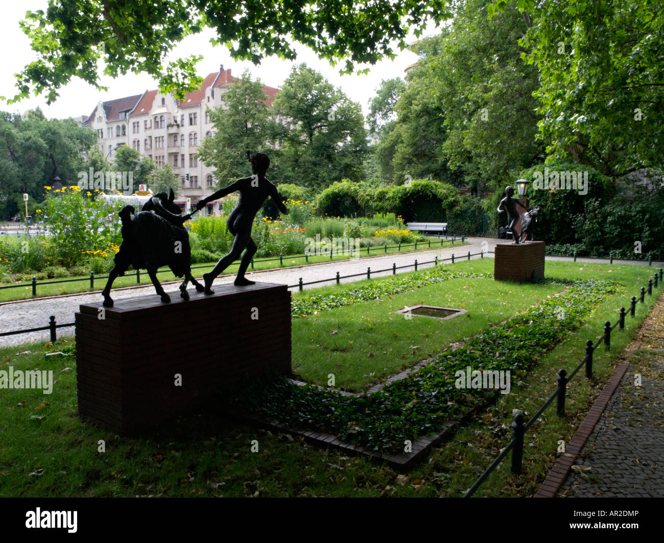 Savignyplatz, Berlin, Germany. Design: Erwin Barth Stock Photo - Alamy
