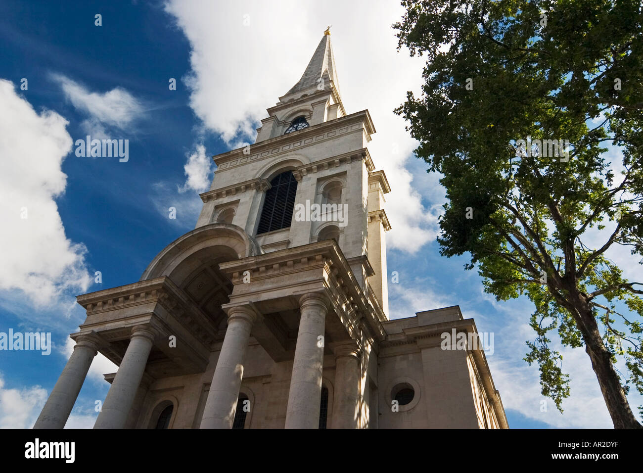 Christ Church at Spitalfields London Designed by Nicholas Hawksmoor ...