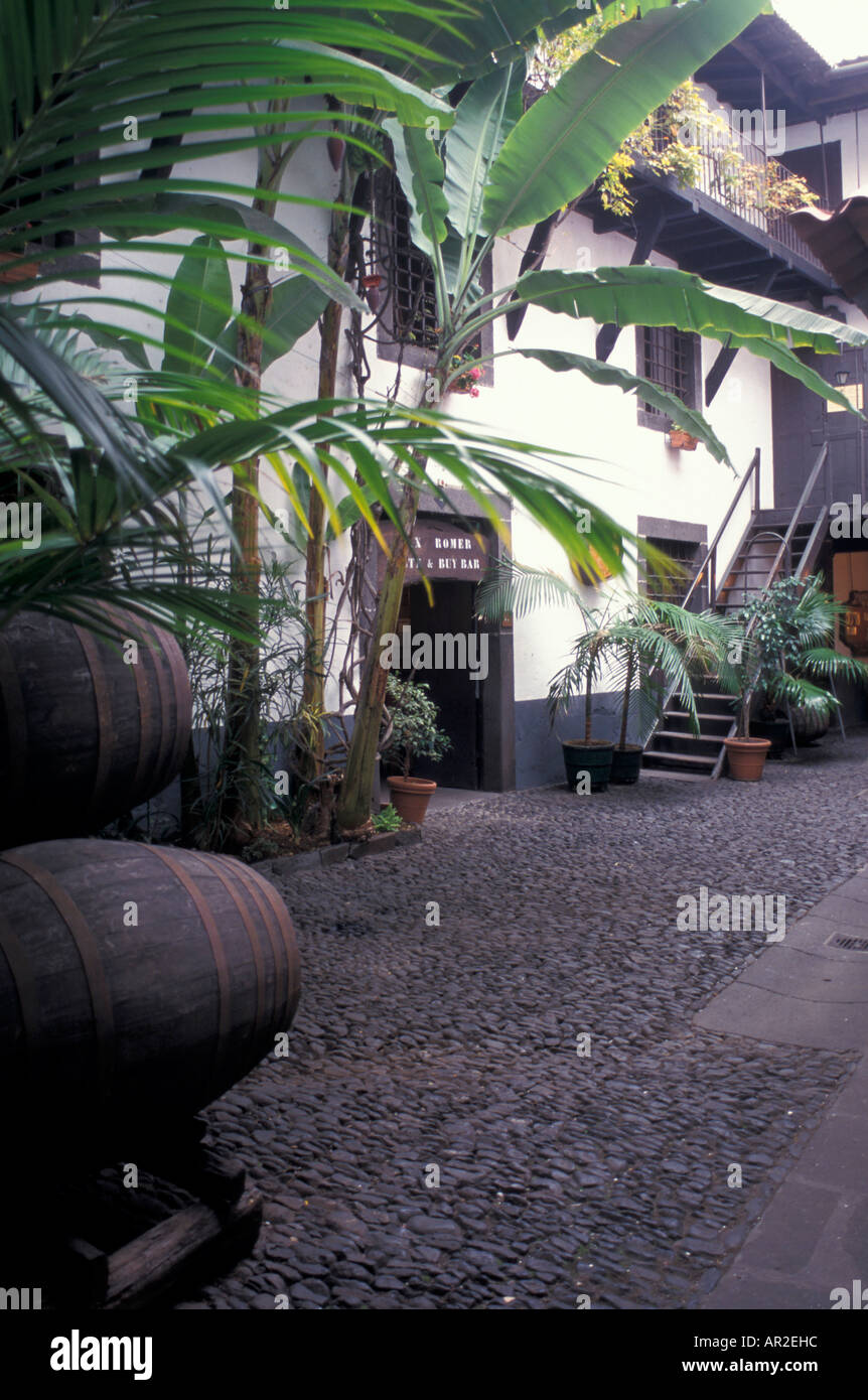 Winery, Monastery Sao Francisco, Funchal, Madeira, Portugal Stock Photo ...