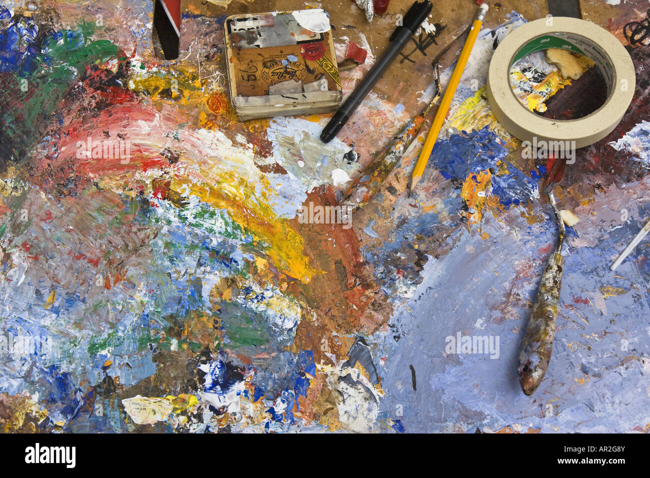 Sample board with colours hi-res stock photography and images - Alamy