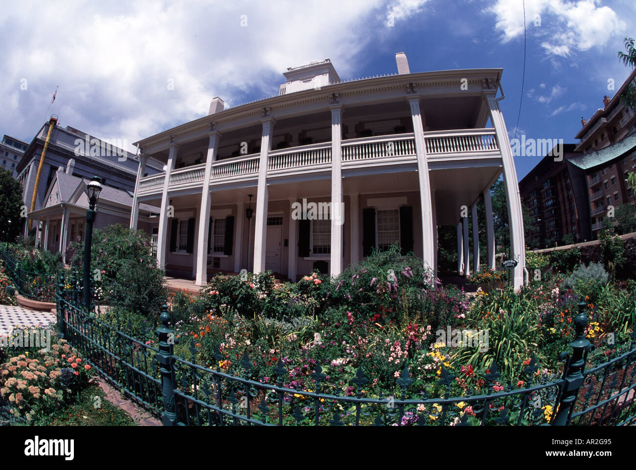 The Beehive House. Brigham Young lived here when founding the Mormon ...