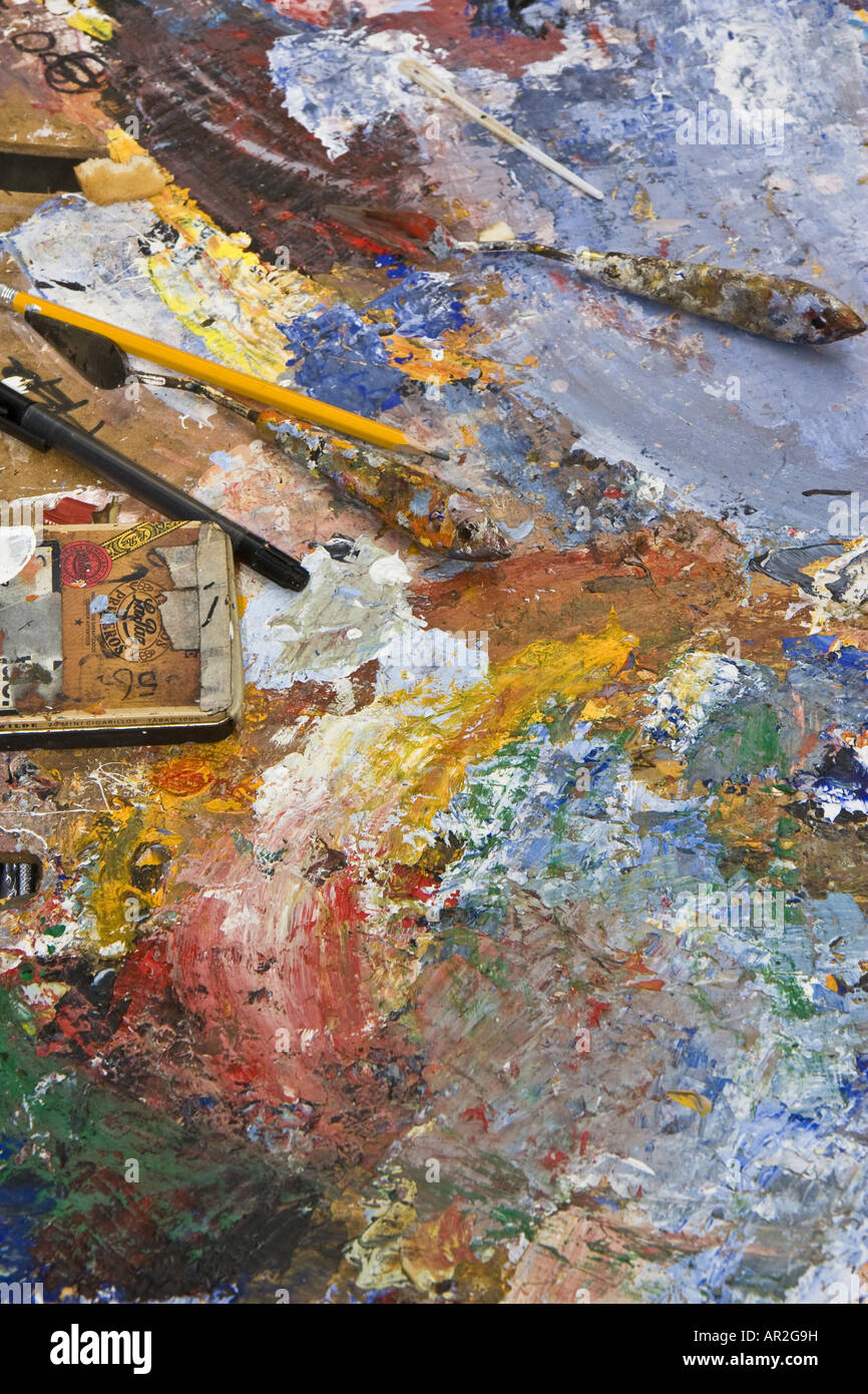 Sample board with colours hi-res stock photography and images - Alamy