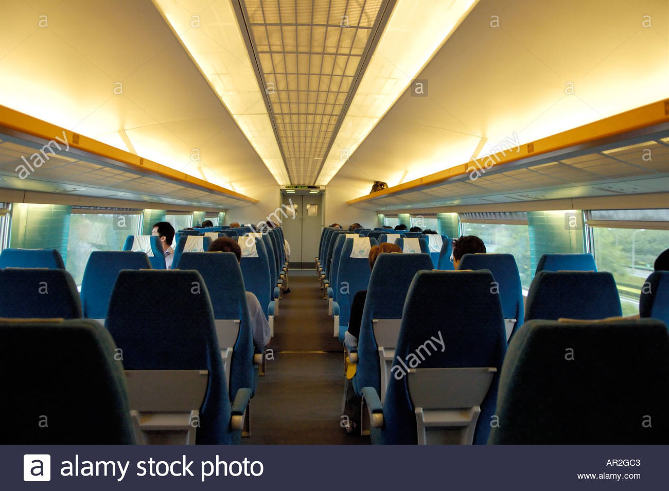 Maglev Train Shanghai Interior Stock Photos & Maglev Train Shanghai ...