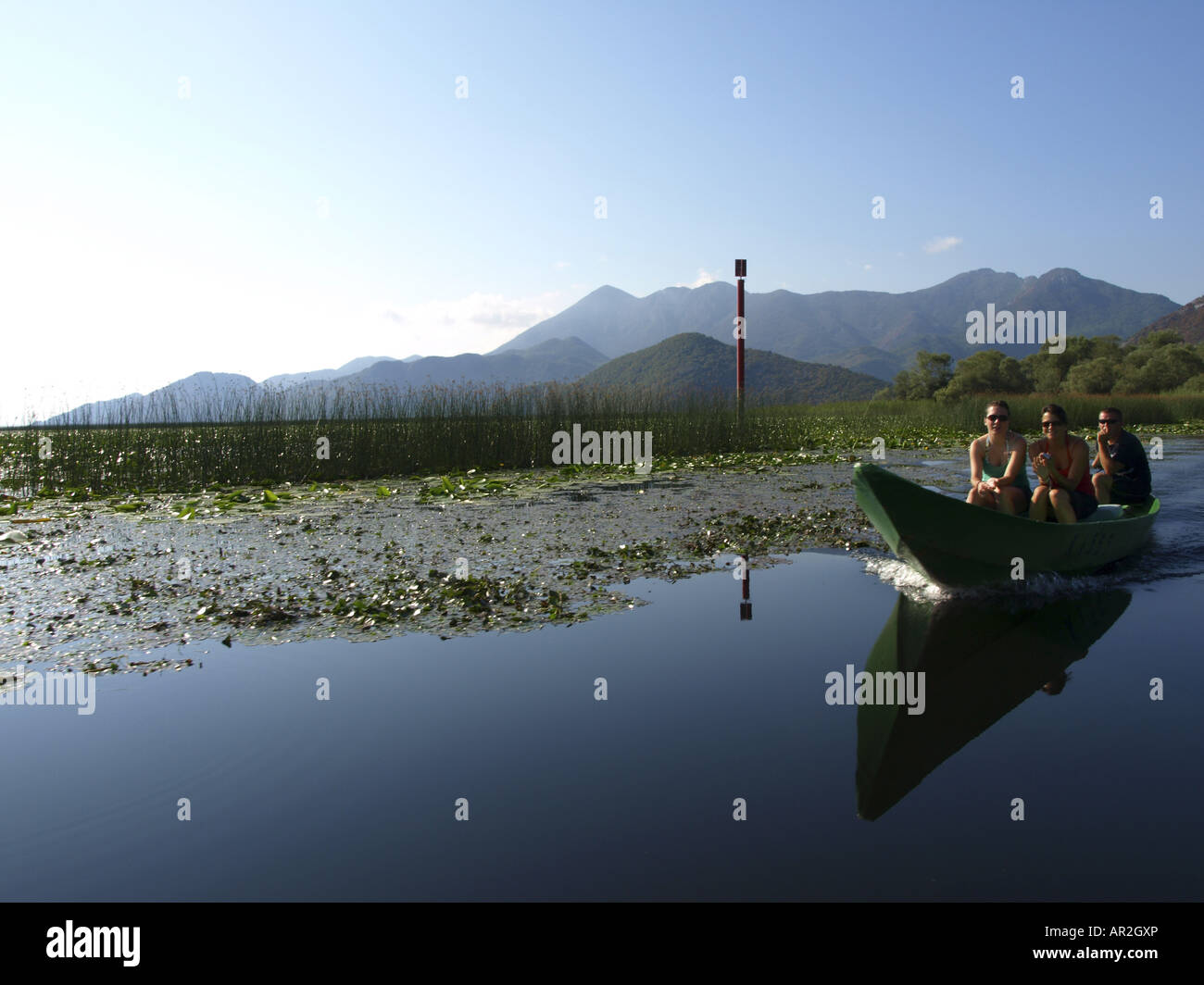 boat trip on lake Skutari, Serbia and Montenegro, Skutari See Stock ...