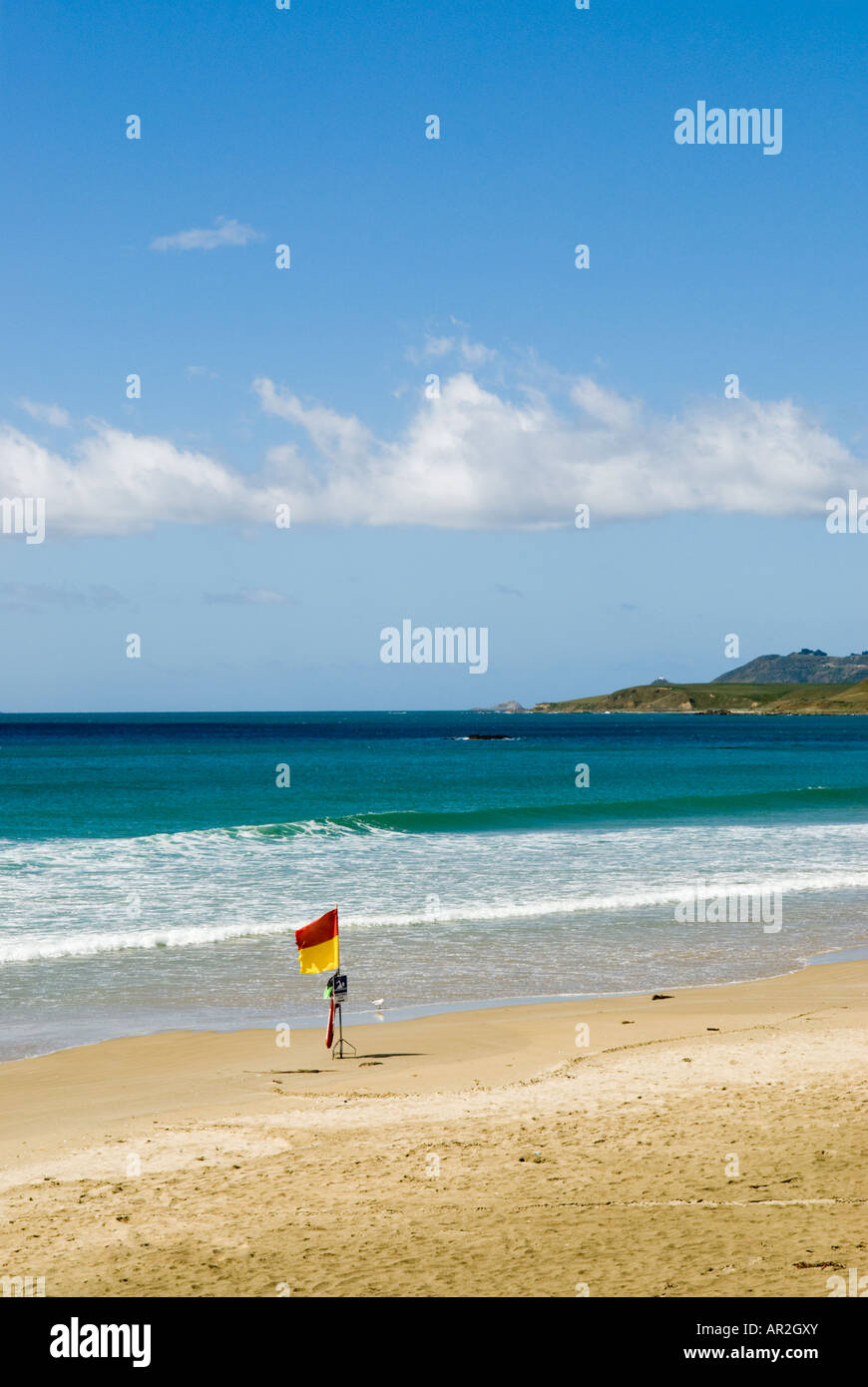 The beach at Kaka Point, the Catlins, New Zealand - Nugget Point in the ...