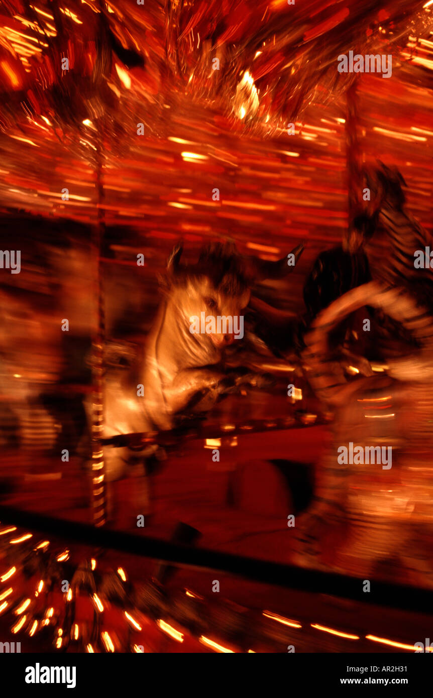 Indoor carousel at the House of the Rock a popular tourist destination ...