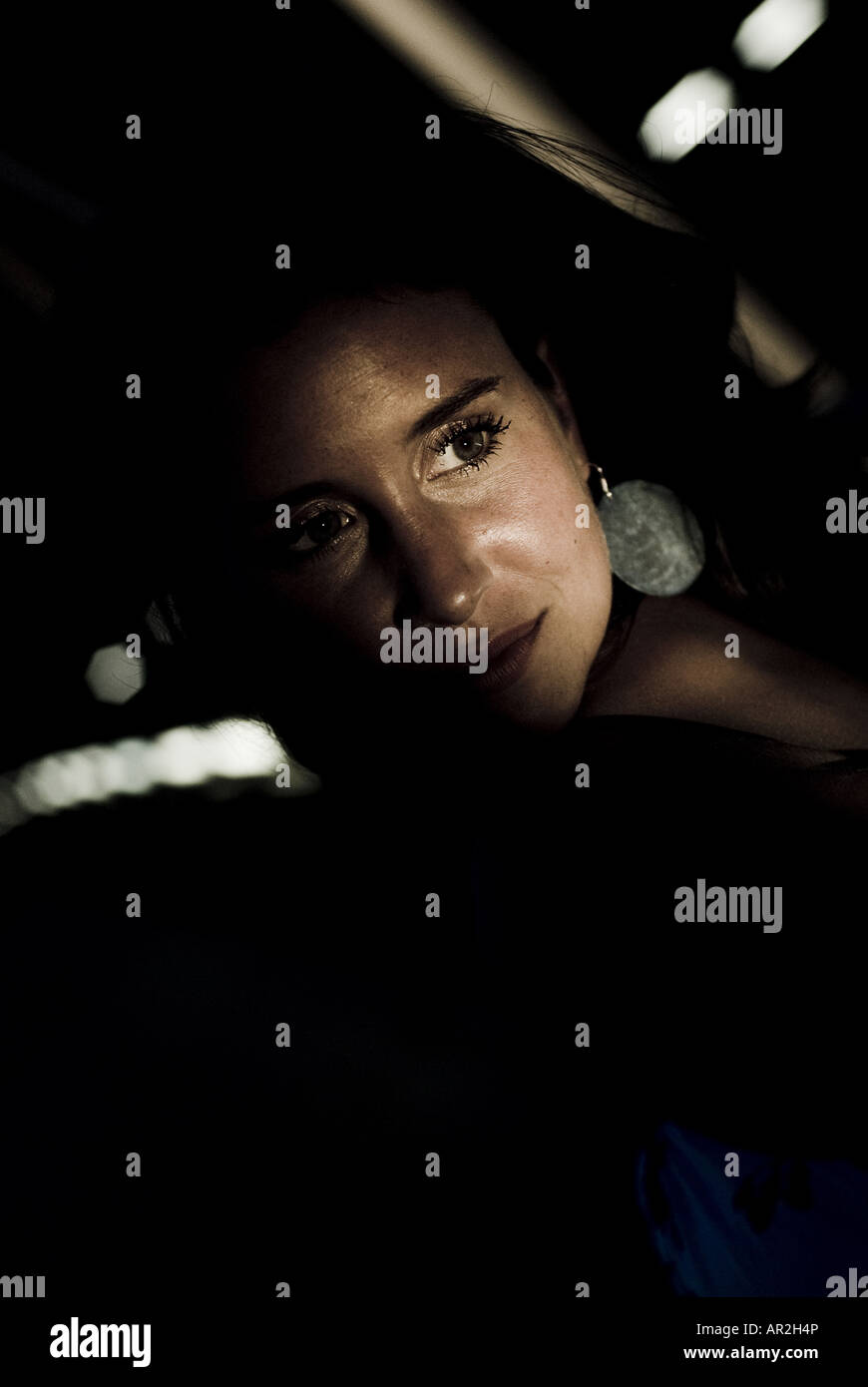 Dark facial features hi-res stock photography and images - Alamy