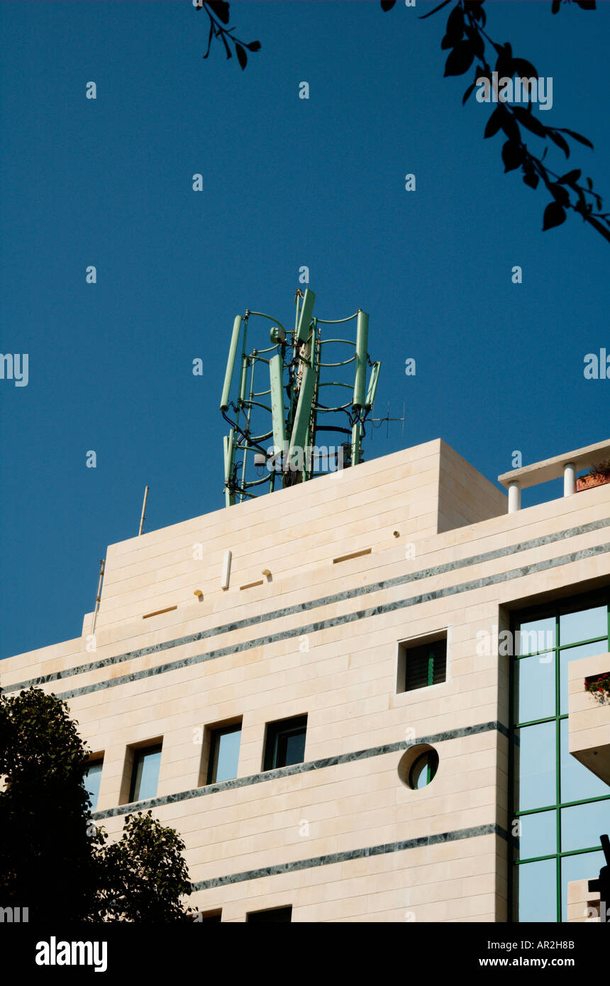 Cellular antenna Tel Aviv Israel Stock Photo - Alamy