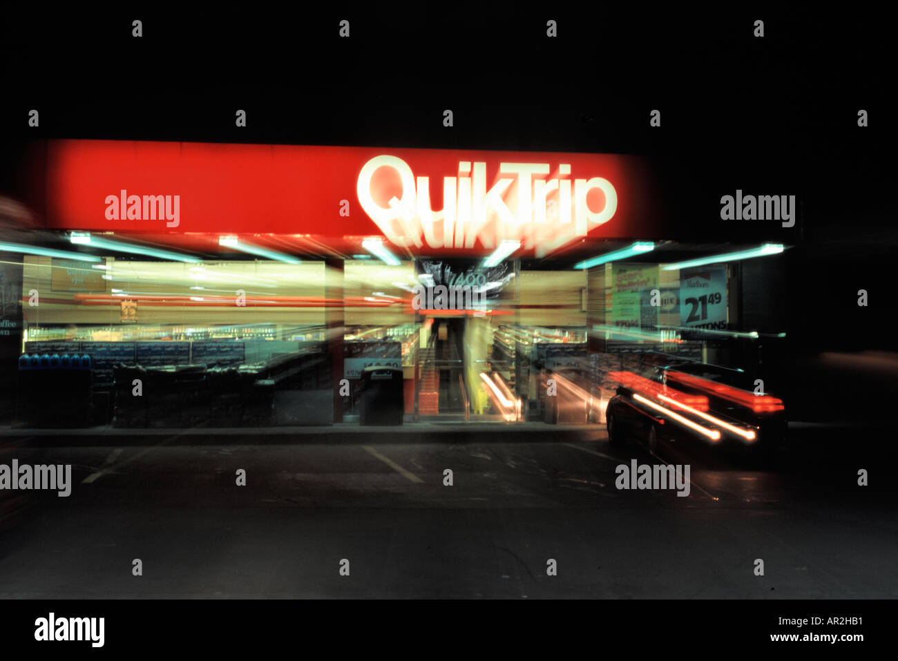 Quik-Trip gas station. Kansas City, Kansas, USA Stock Photo - Alamy