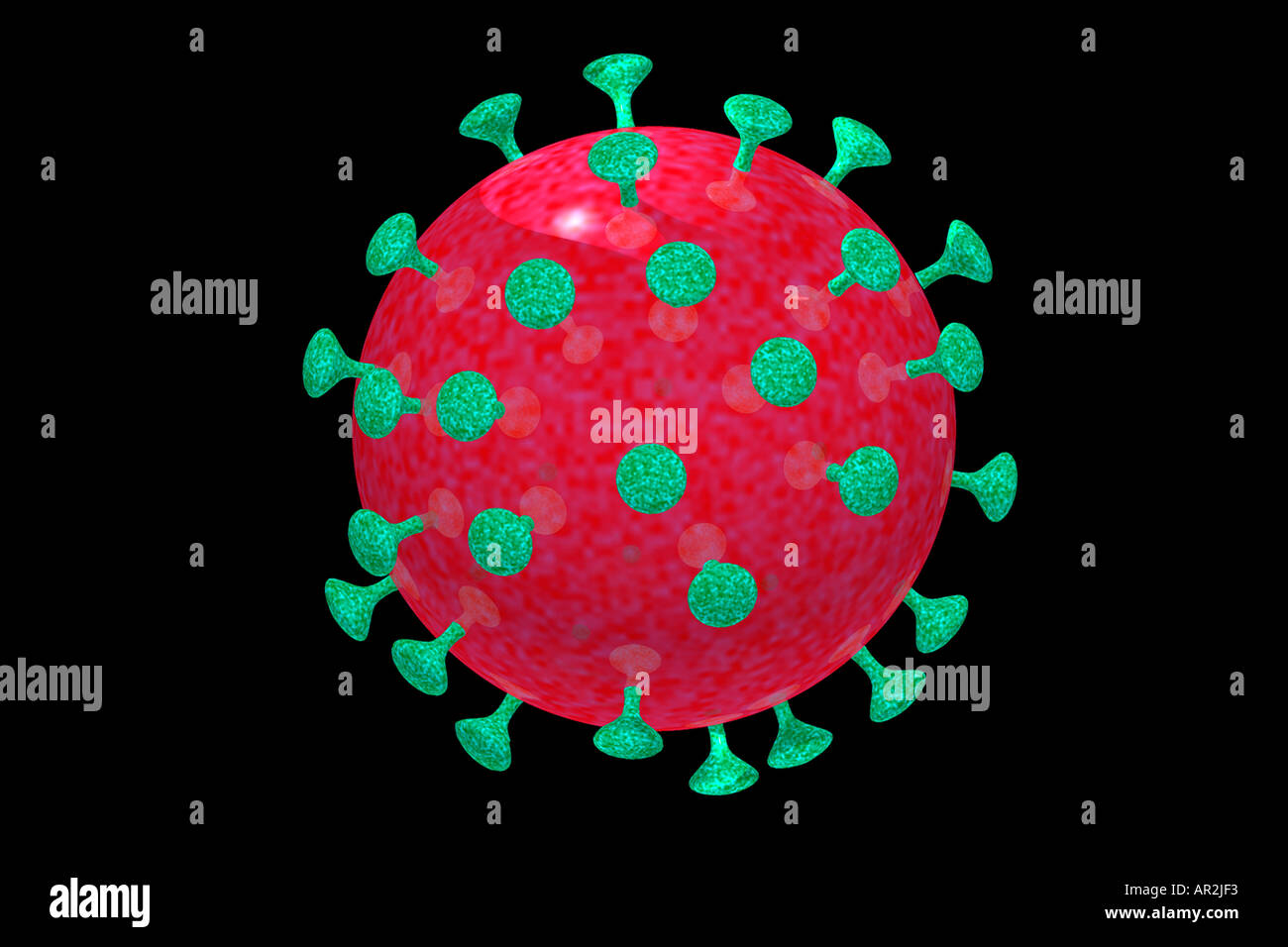 illustration of HIV human immunodeficiency virus Stock Photo - Alamy