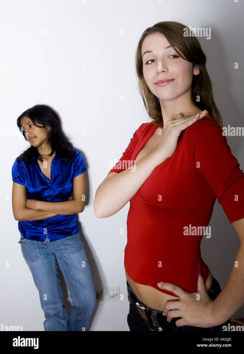 Tapping shoulder hi-res stock photography and images - Alamy