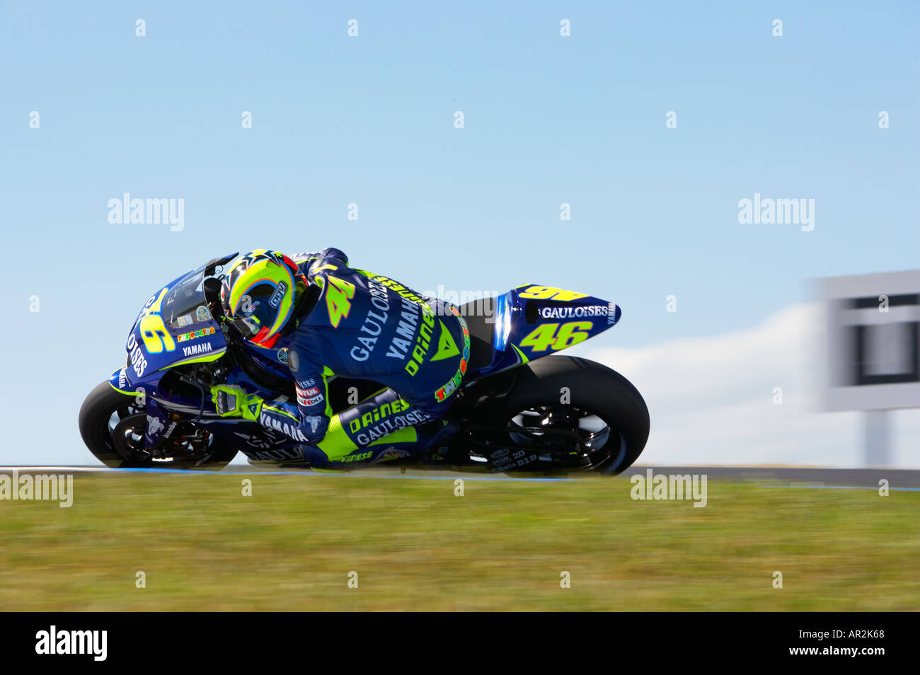 Valentino Rossi Gaulloises Yamaha 2005 Polini Australian Grand Prix ...
