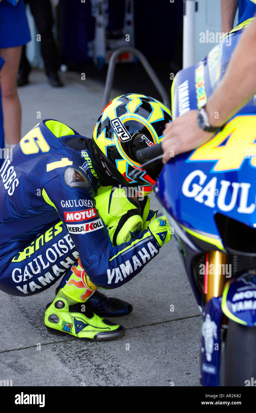Valentino Rossi Gaulloises Yamaha 2005 Polini Australian Grand Prix ...