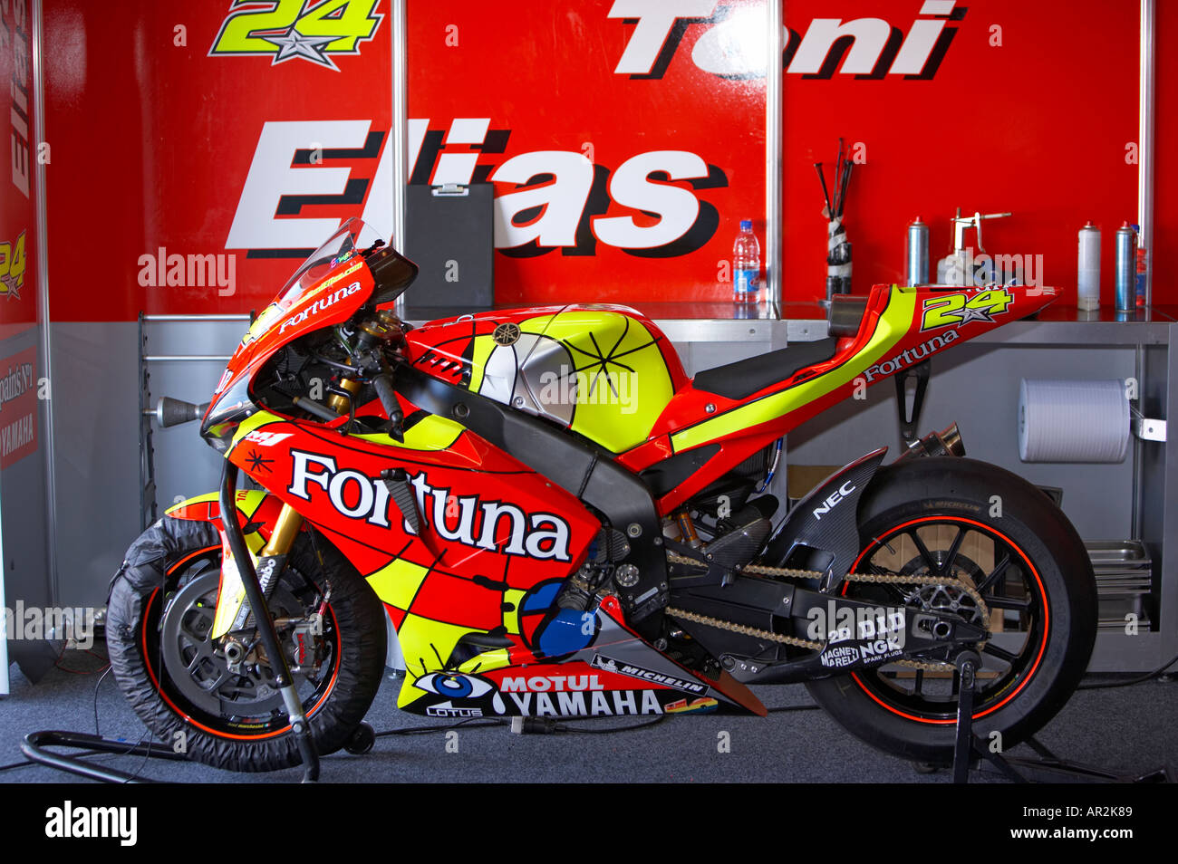 Fortuna Yamaha crew 2005 Polini Australian Grand Prix Phillip Island ...