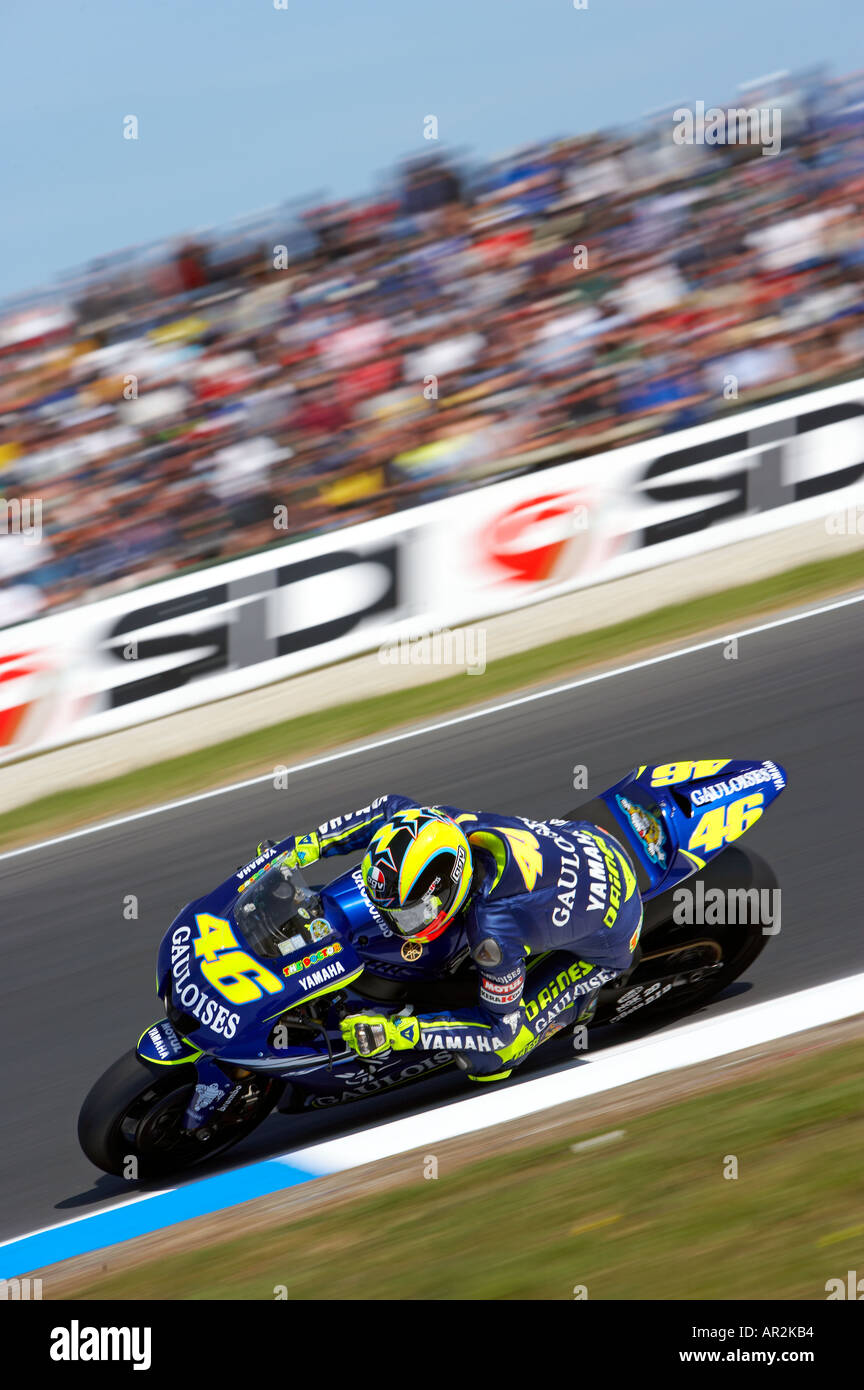 Valentino Rossi Gaulloises Yamaha 2005 Polini Australian Grand Prix ...