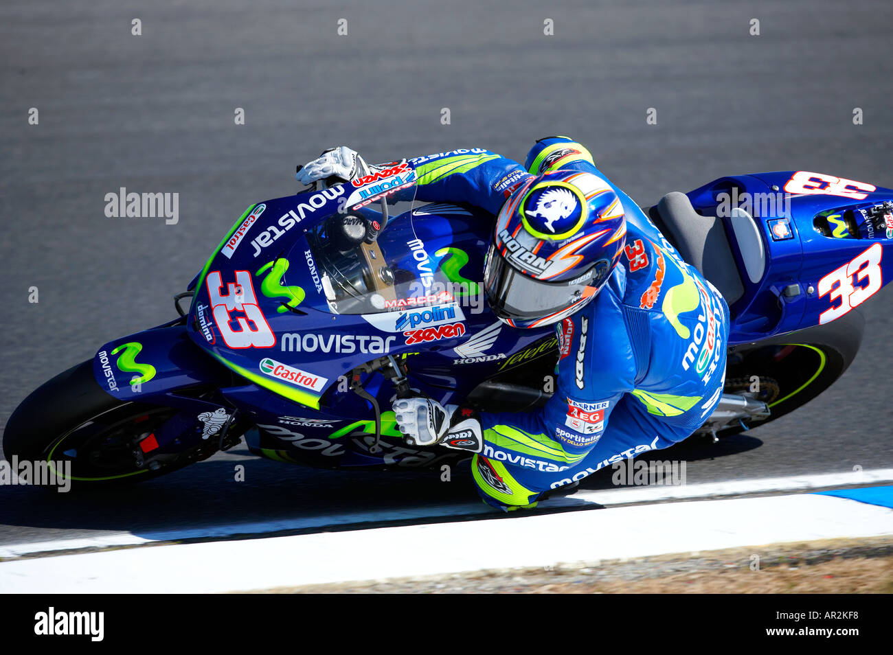 Marco Melandri Italy Movistar Honda 2005 Polini Australian Grand Prix ...