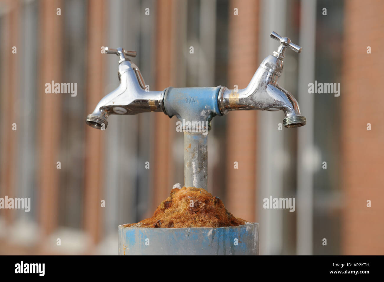 tap at construction site Stock Photo - Alamy