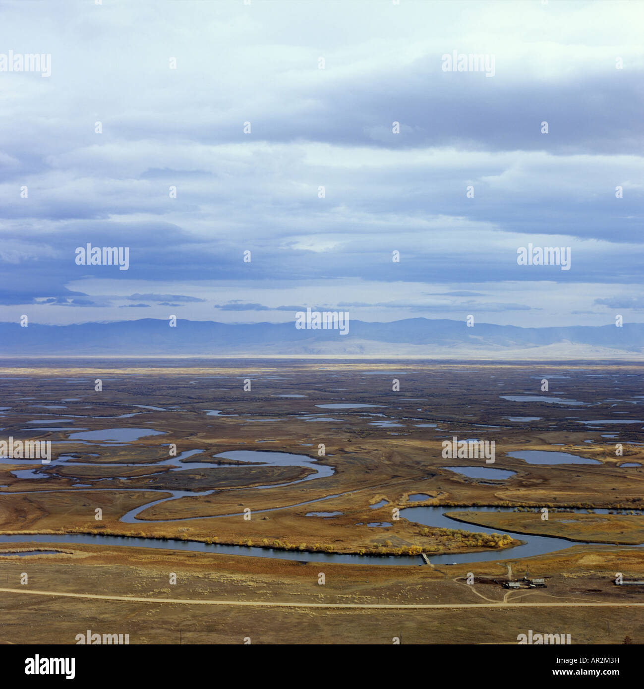 River Bargusin in the Bargusin National Park, Russia, Buriatien ...