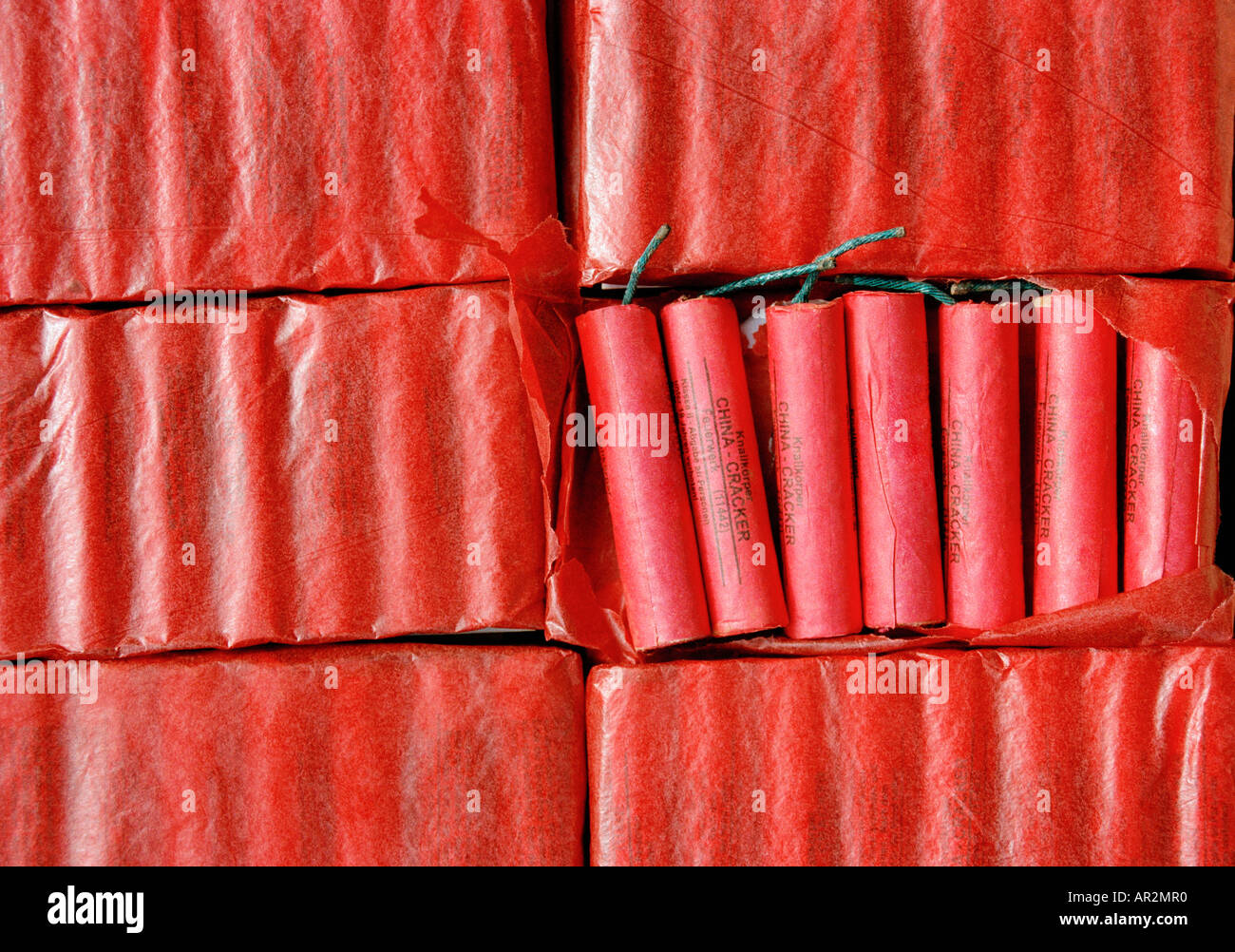 Box of fireworks Stock Photo - Alamy