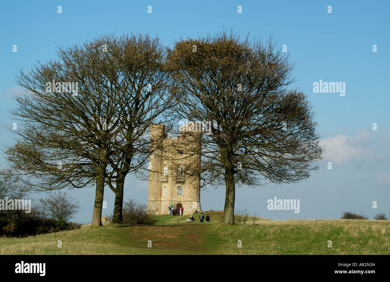 Autumnal view of Broadway Tower Worcestershire England UK Europe Stock ...